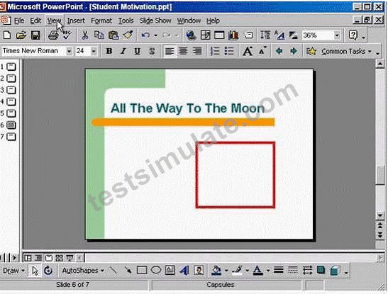 The ICDL L4 powerpoint exam (ICDL-PowerP) Free Practice Test | TestSimulate